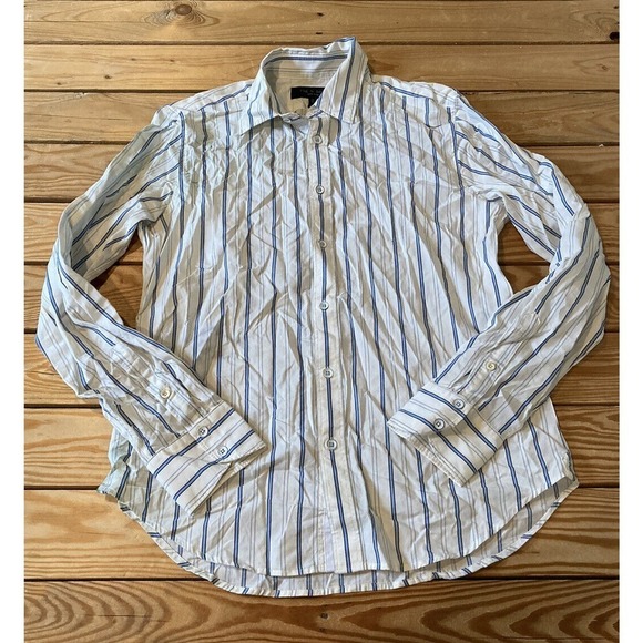 rag & bone | Shirts | Rag Bone Stripe Long Sleeve Button Up Shirt Size ...